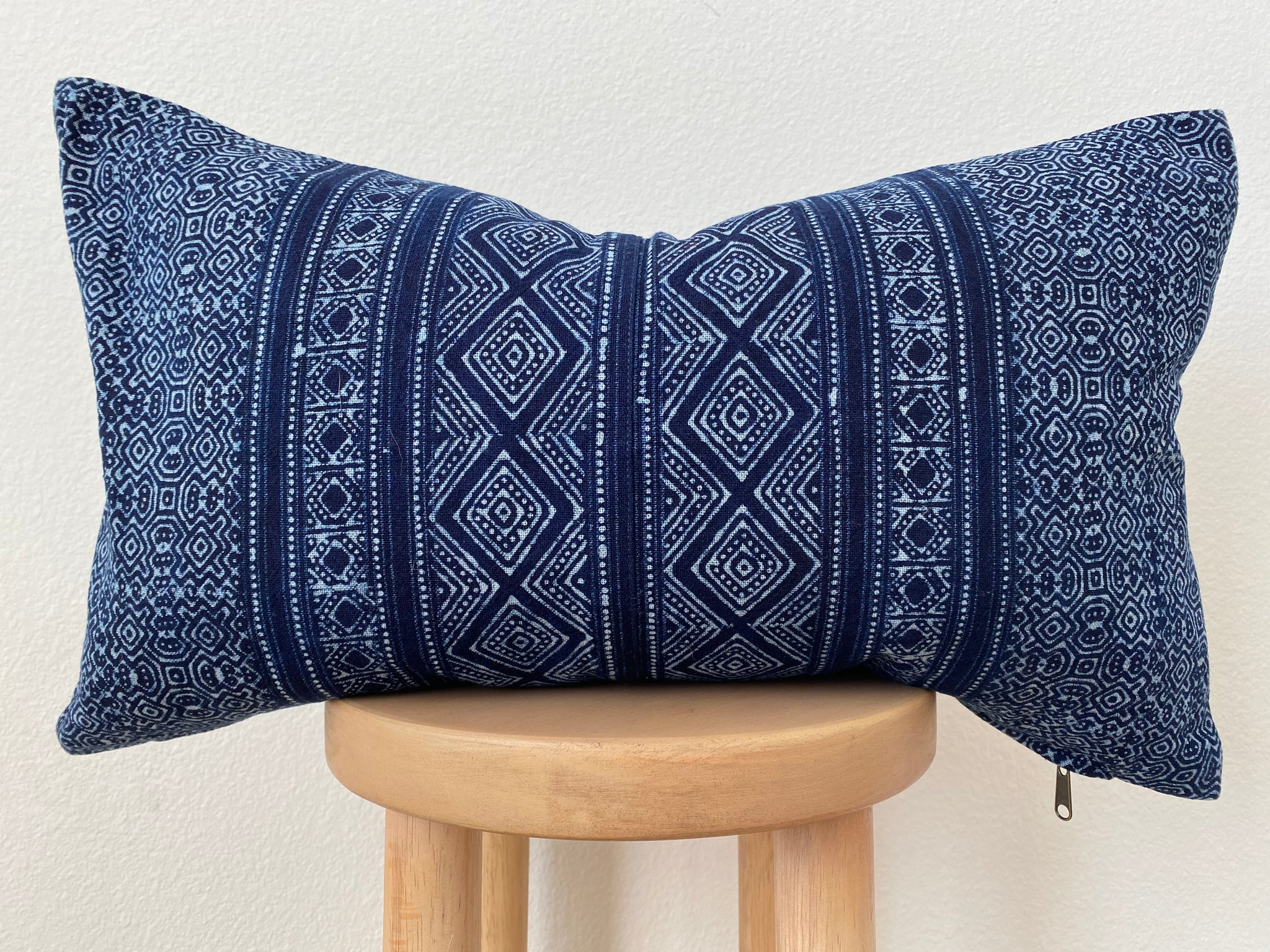 "Indigo" Lumbar Pillow Cover – Shop Eclectic Collective